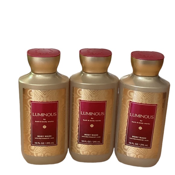 Bath & Body Works | Bath & Body | 3 Luminous Body Wash Shower Gel With ...